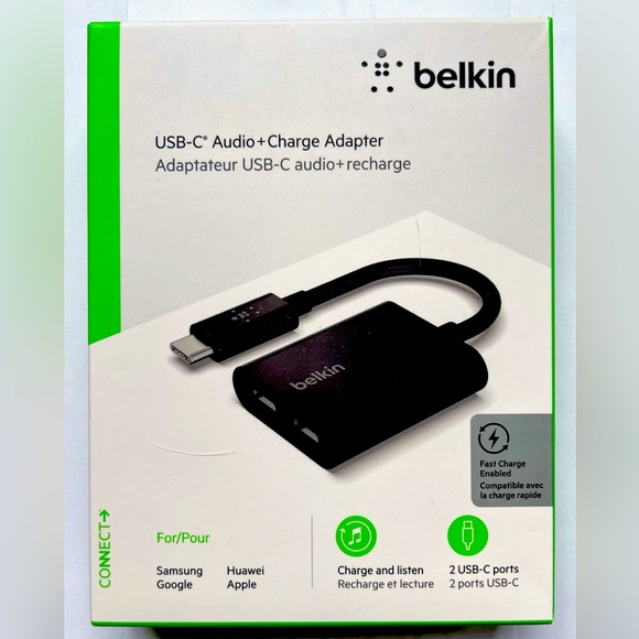 belkin | Cell Phones & Accessories | New Connect Usbc Audio Charge ...